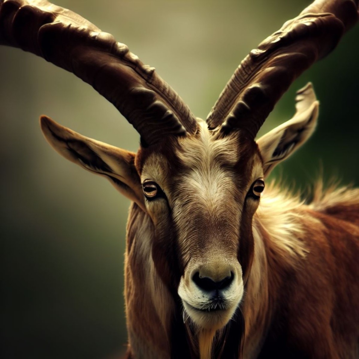 Markhor Antelope