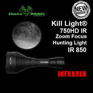 Kill Light® XLR 750HD Zoom Focus Hunting Light - IR 850/Infrared - HuntPost